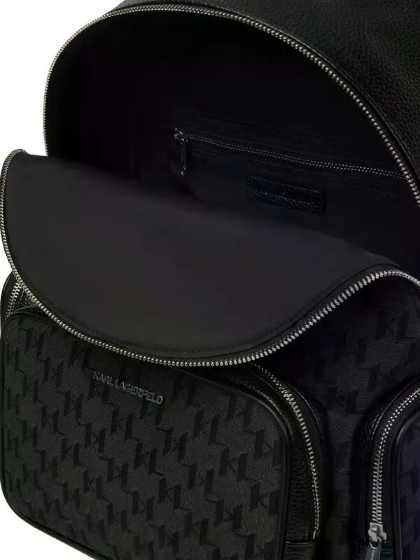 Karl Lagerfeld K/monogram Jacquard Backpack