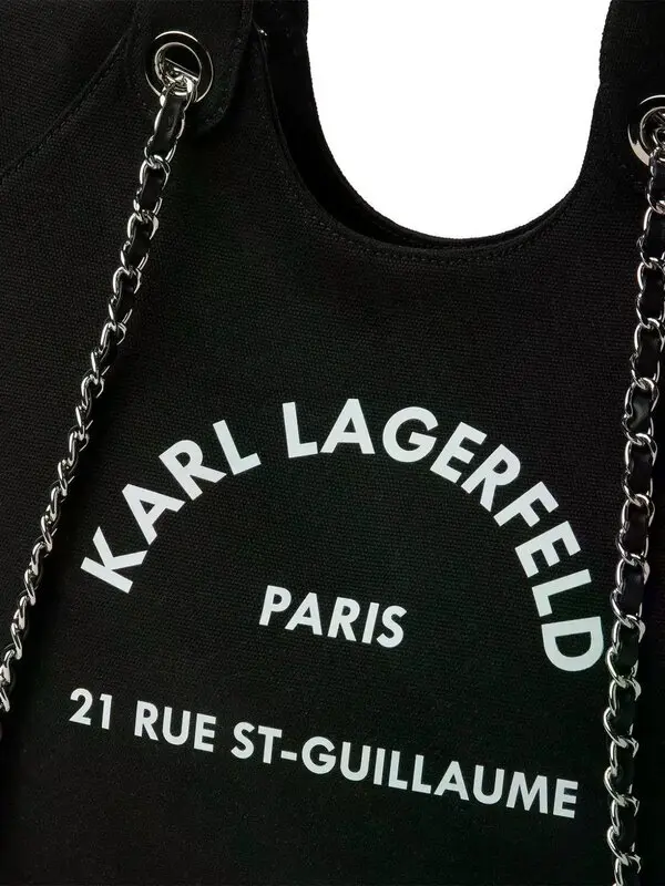 Karl Lagerfeld Rue St-guillaume Chain-strap Tote Bag