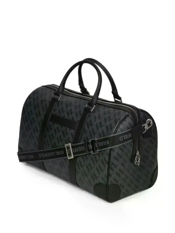 Karl Lagerfeld Ikon Monogram Weekender Bag