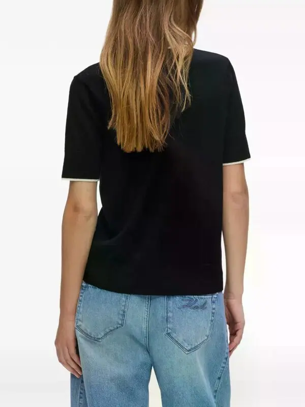 Karl Lagerfeld Merino Wool Polo Shirt