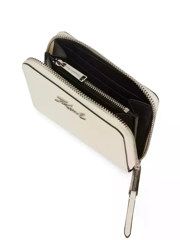 Karl Lagerfeld Medium K/signature Zip-around Wallet