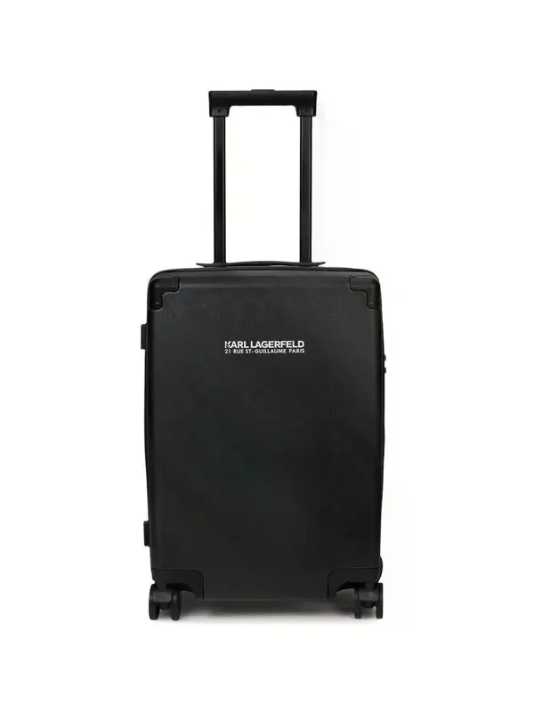 Karl Lagerfeld Rue St-guillaume Cabin Suitcase - Black