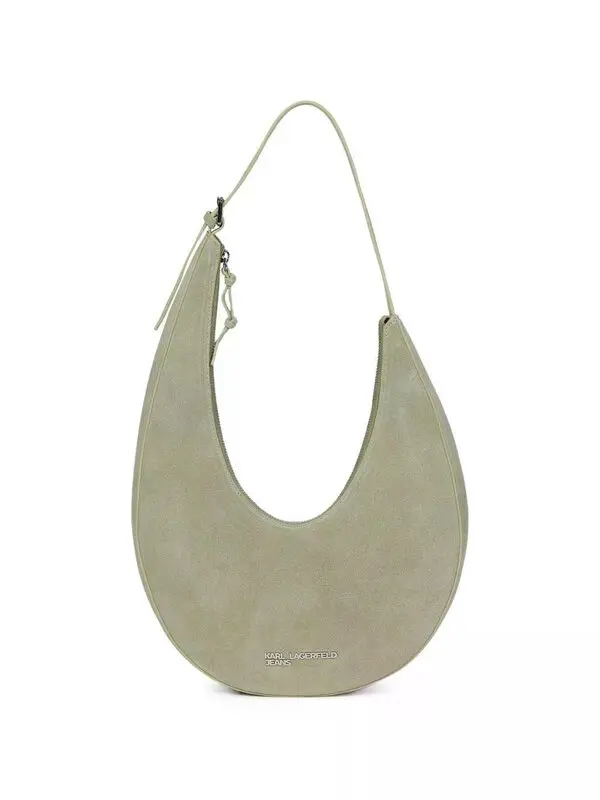 Karl Lagerfeld Suede Shoulder Bag