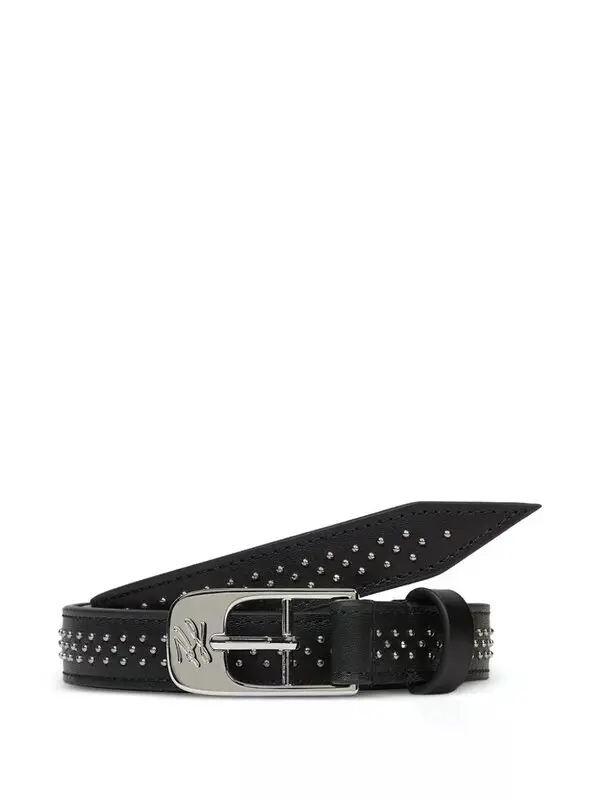 Karl Lagerfeld K/autograph Studded Belt - Black