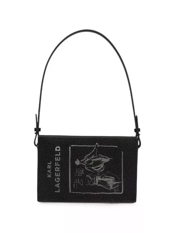 Karl Lagerfeld K/soiree Book" Clutch Bag - Black