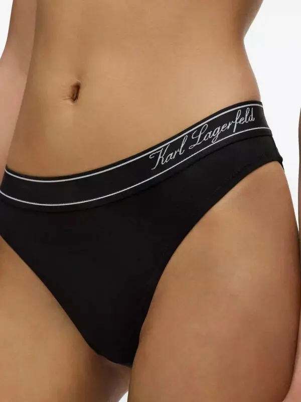 Karl Lagerfeld Hotel Karl Stripe Cotton Briefs
