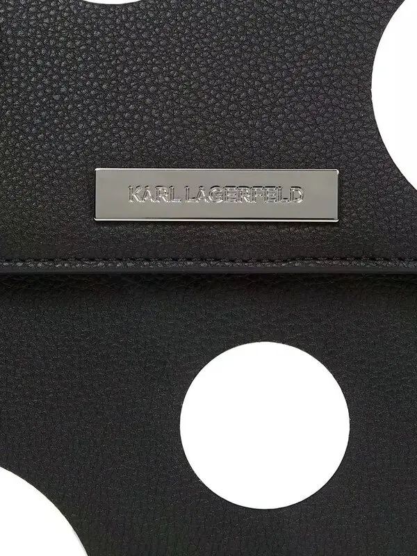 Karl Lagerfeld Polka Dot Crossbody Bag