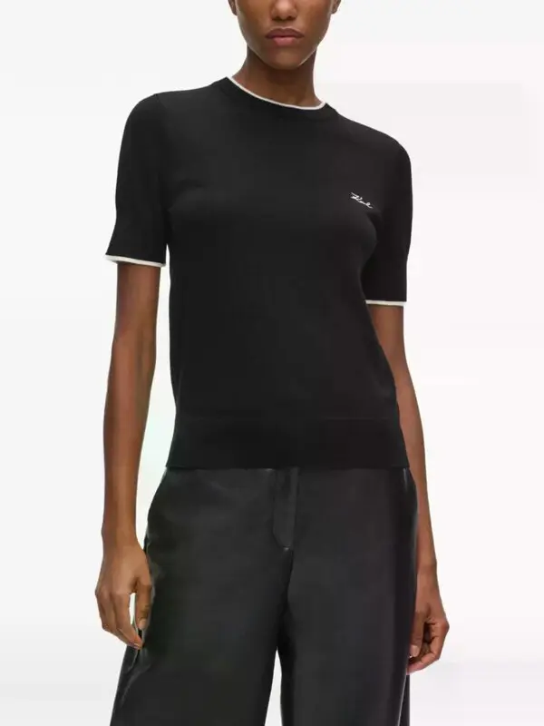 Karl Lagerfeld Merino Wool T-shirt