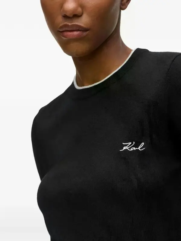 Karl Lagerfeld Merino Wool T-shirt