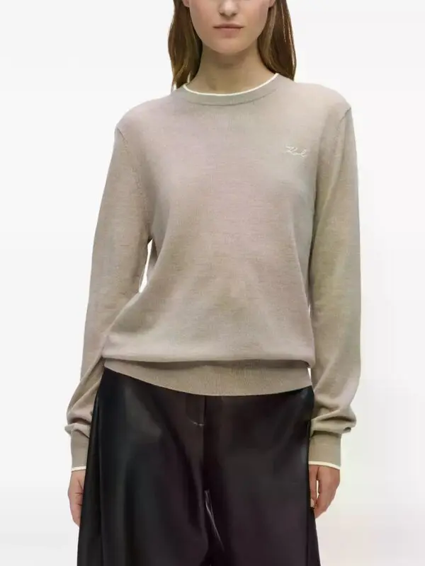 Karl Lagerfeld Merino Wool Sweater