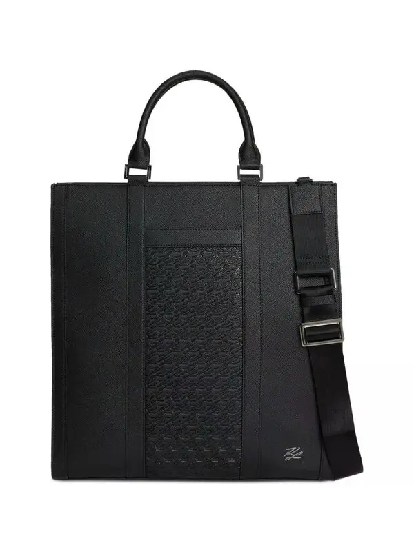 Karl Lagerfeld K/autograph Panelled Tote Bag - Black