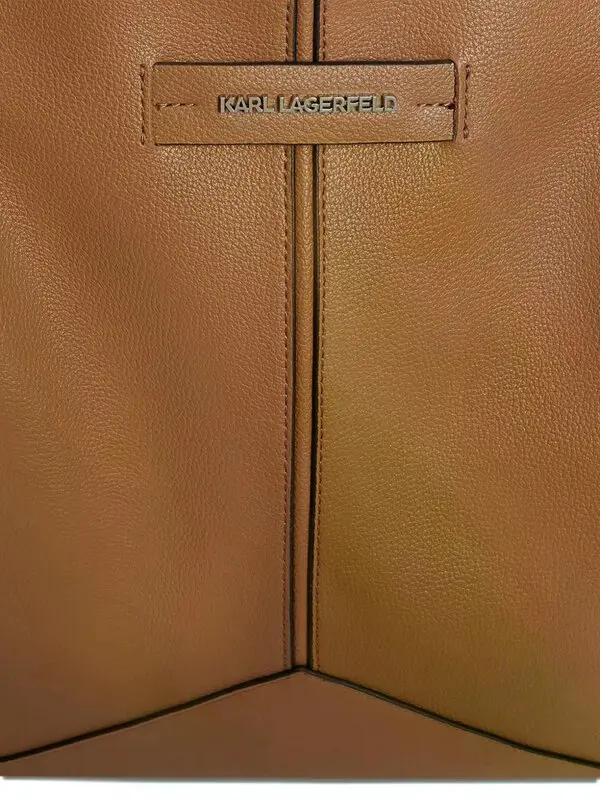 Karl Lagerfeld K/pierced Medium Tote Bag - Brown