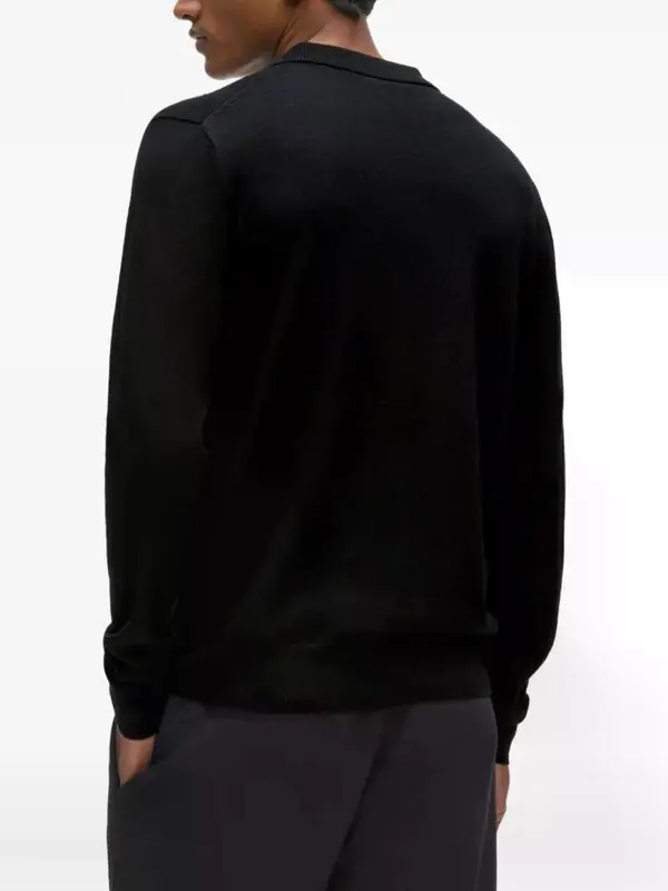 Karl Lagerfeld Logo-embroidered Polo Shirt