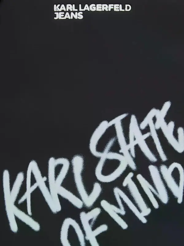 Karl Lagerfeld Logo-print Zip-around Phone Pouch