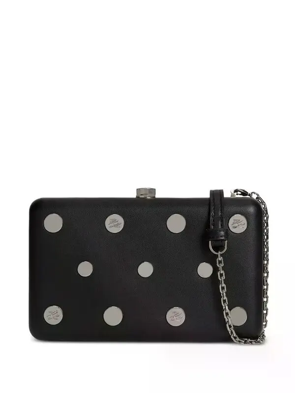 Karl Lagerfeld K/soiree Clutch With Stud Embellishments
