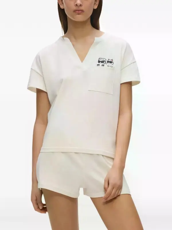 Karl Lagerfeld Ikon Short Pajama Set