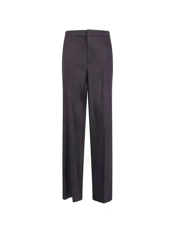 Tagliatore Adima Pressed-crease Trousers - Brown