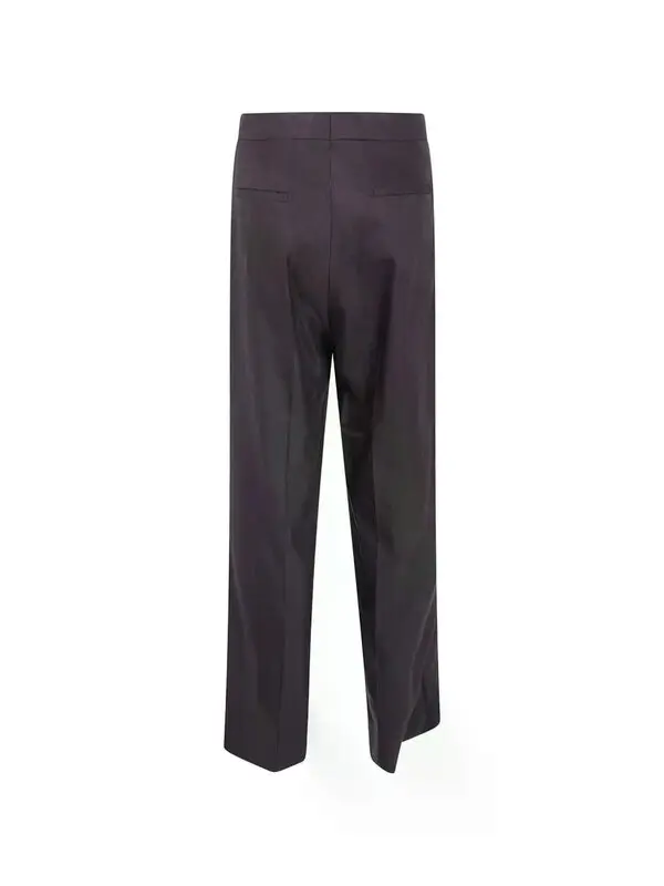 Tagliatore Adima Pressed-crease Trousers - Brown