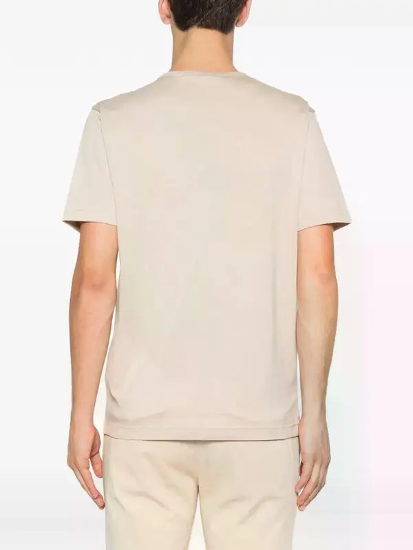 Sunspel Crew-neck Short-sleeve T-shirt - Neutrals