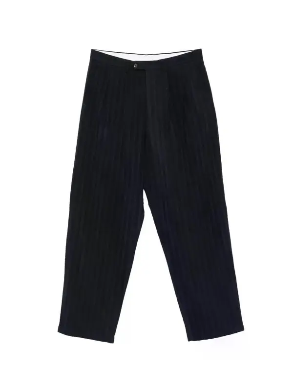 LC23 Pinstripe Pleated Trousers