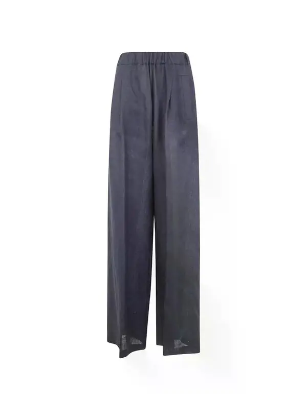 SEMICOUTURE Palazzo Pants - Black