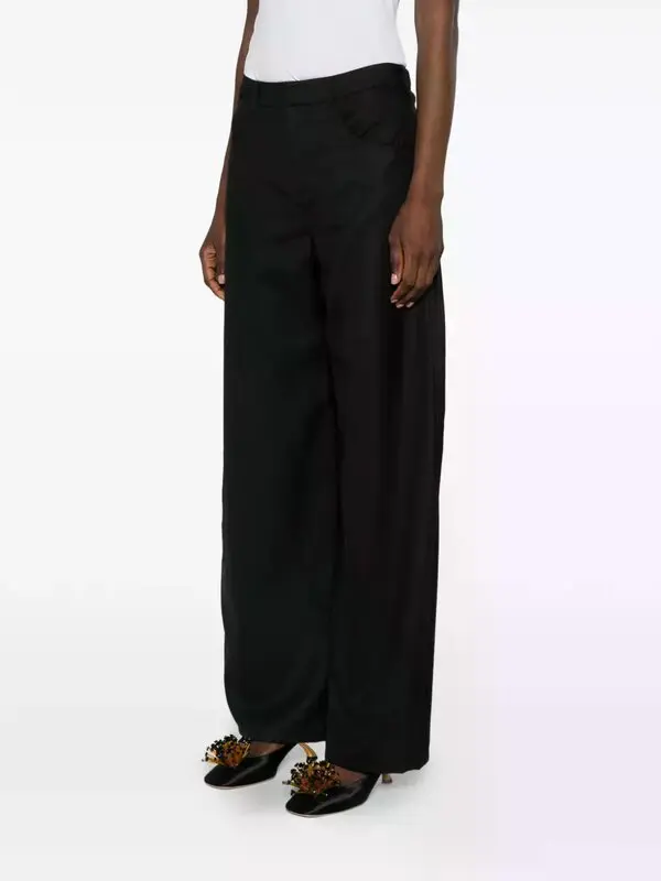 Séfr Twill Wide-leg Trousers