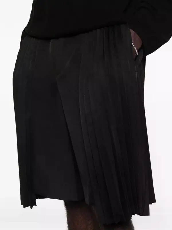 Comme Des Garçons Pleated Panel Trousers