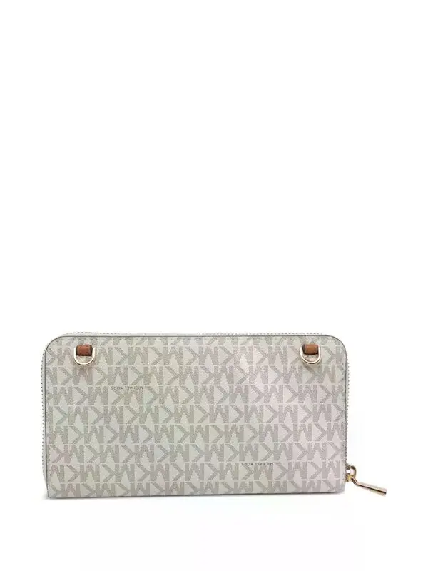 Michael Kors Jet Set Logo Print Cross Body Bag - Neutrals