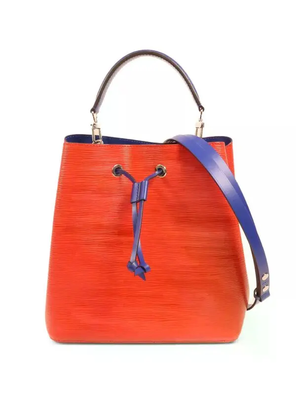 LOUIS VUITTON Neo Noe Mm Epi Leather Bucket Bag - Orange