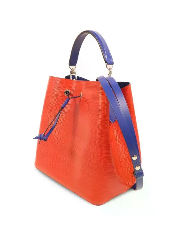 LOUIS VUITTON Neo Noe Mm Epi Leather Bucket Bag - Orange
