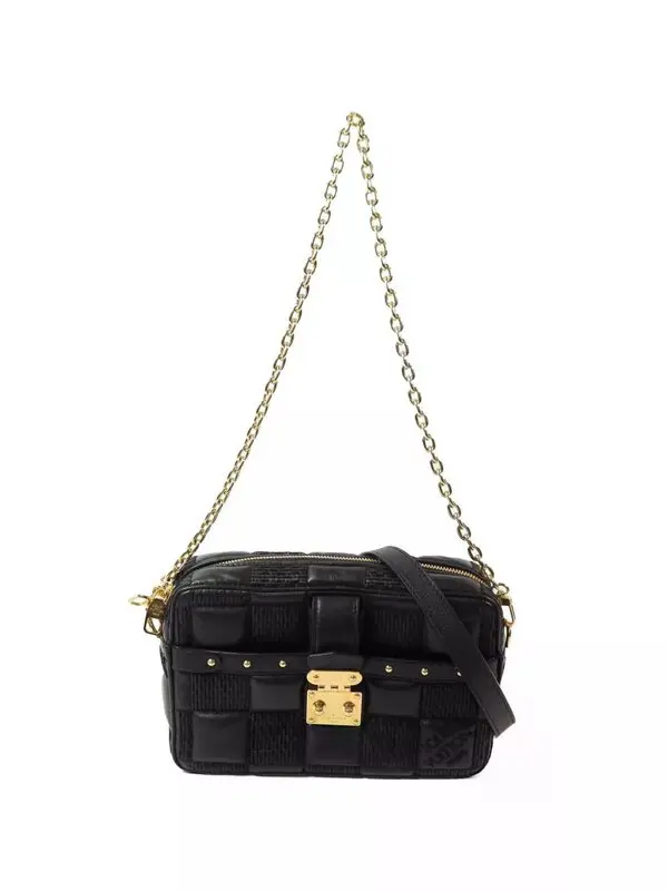 LOUIS VUITTON Padded Damier Crossbody Bag - Black