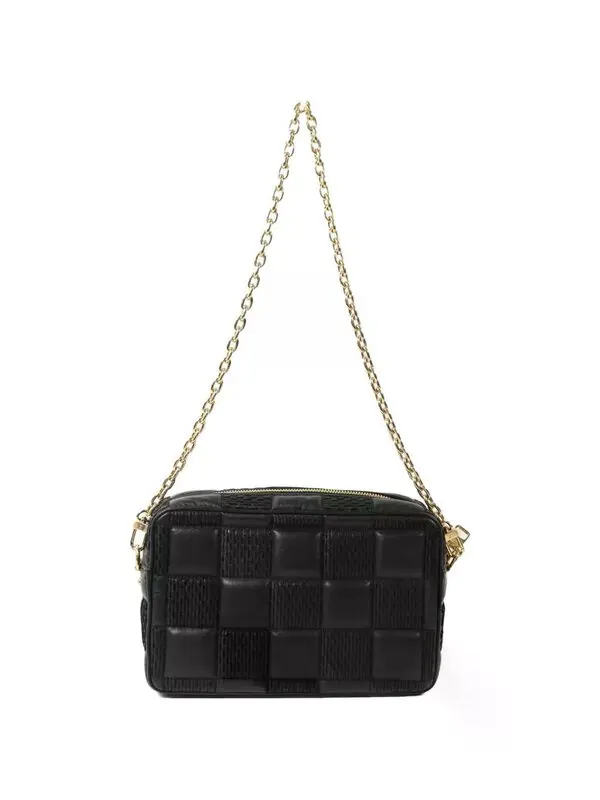 LOUIS VUITTON Padded Damier Crossbody Bag - Black