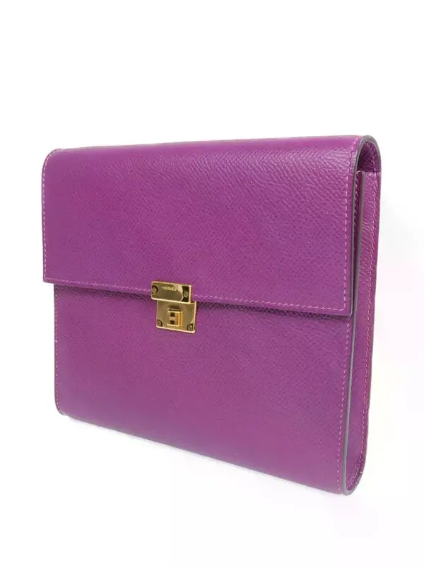 Hermès Clic 16 Epsom Calfskin Crossbody Bag - Purple