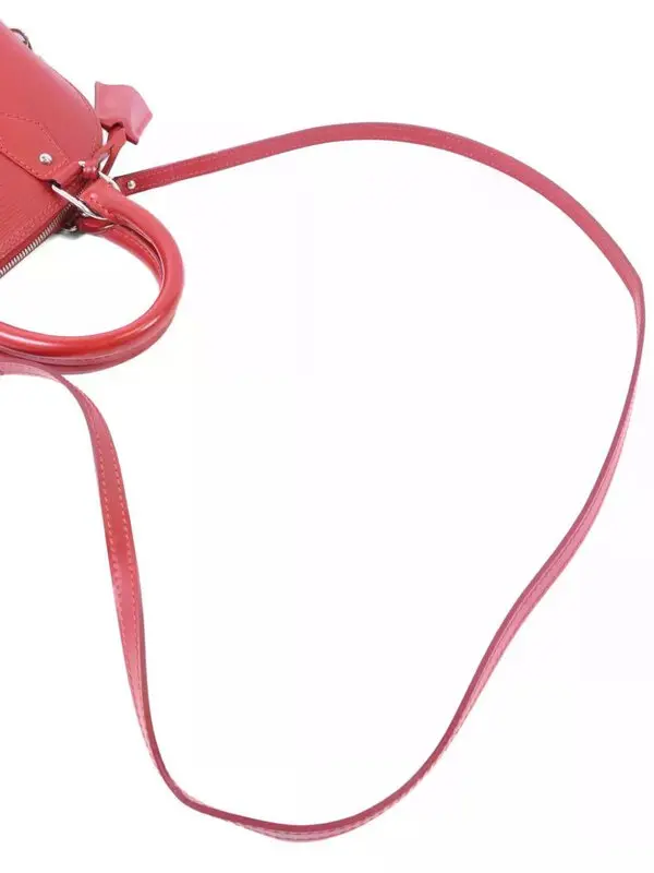 LOUIS VUITTON Epi Alma Bb Leather Tote Bag - Red