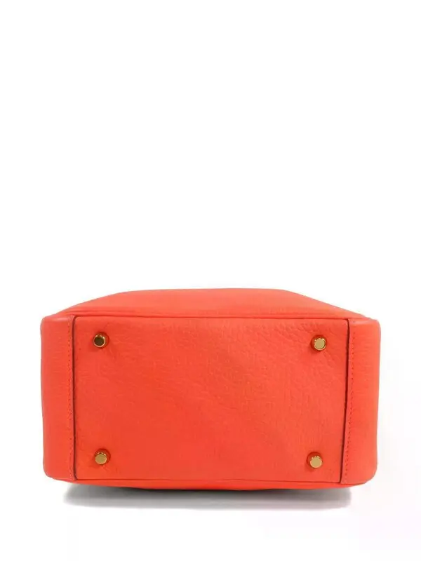 Hermès Mini Lindy Shoulder Bag - Orange