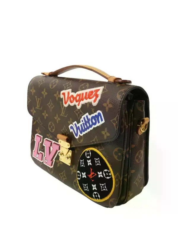 LOUIS VUITTON Metis Monogram Patches Shoulder Bag - Brown