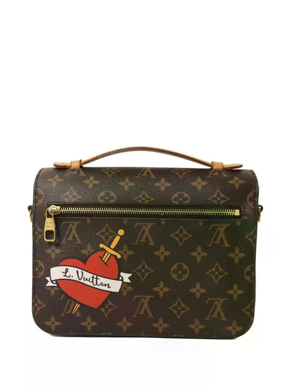 LOUIS VUITTON Metis Monogram Patches Shoulder Bag - Brown