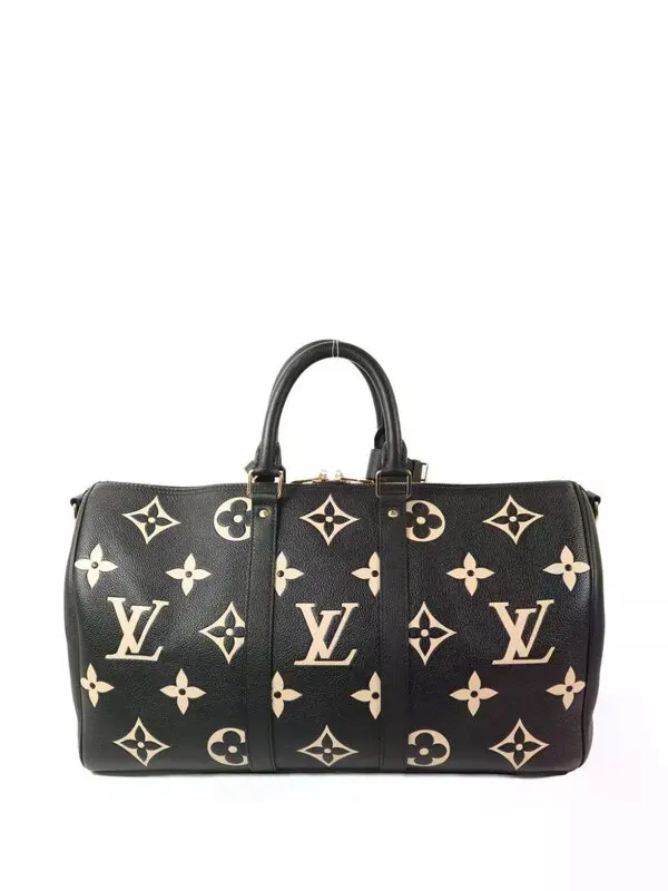 LOUIS VUITTON Keepall Duffle Bag - Black