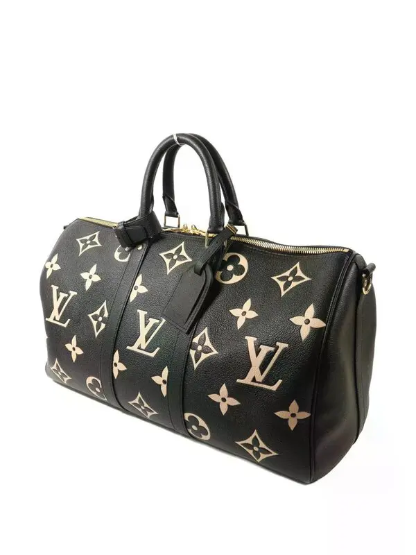 LOUIS VUITTON Keepall Duffle Bag - Black