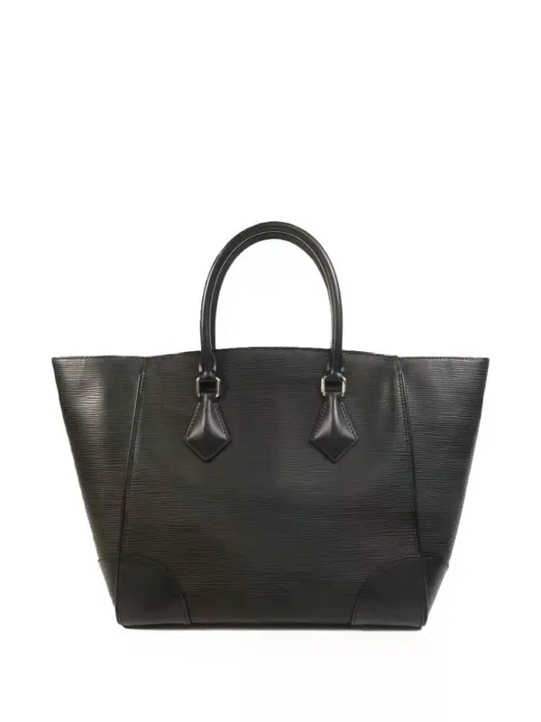 LOUIS VUITTON Pi Leather Tote Bag - Black
