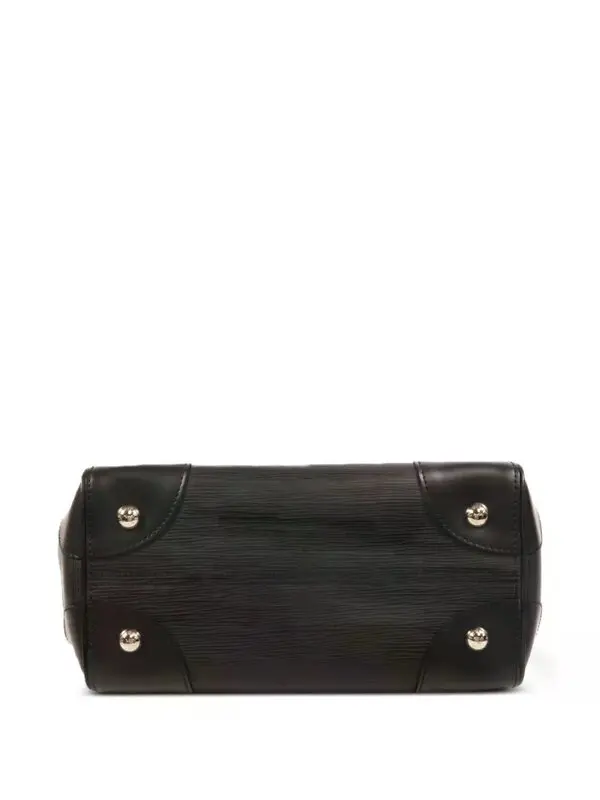 LOUIS VUITTON Pi Leather Tote Bag - Black