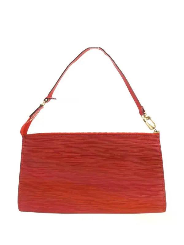 LOUIS VUITTON Detachable Strap Leather Bag - Red
