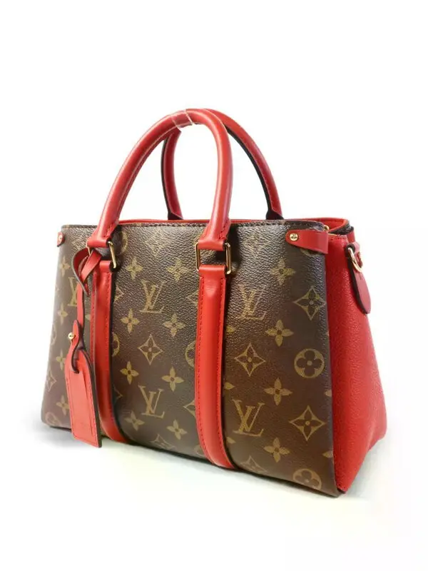 LOUIS VUITTON Monogram Canvas Soufflot Bb Handbag