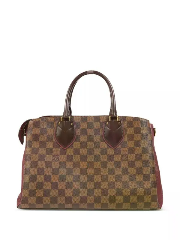 LOUIS VUITTON Normandy Damier Ebene Tote Bag