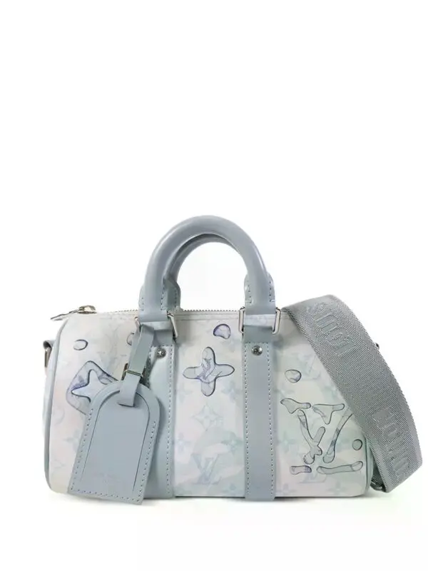 LOUIS VUITTON Keepall Bandoulière 25 - Blue