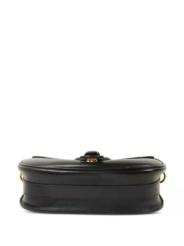 Dior Bobby Leather Shoulder Bag - Black
