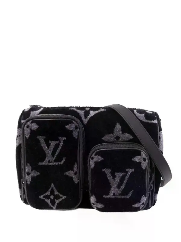 LOUIS VUITTON Speedy Multipocket Monogram Eclipse Shoulder Bag