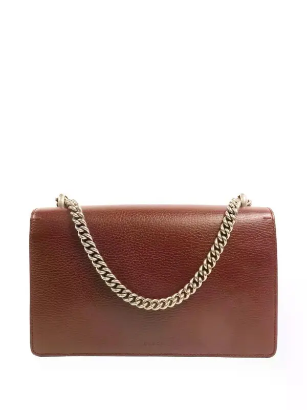 Gucci Dionysus Shoulder Bag With Crystal Embellishment - Red