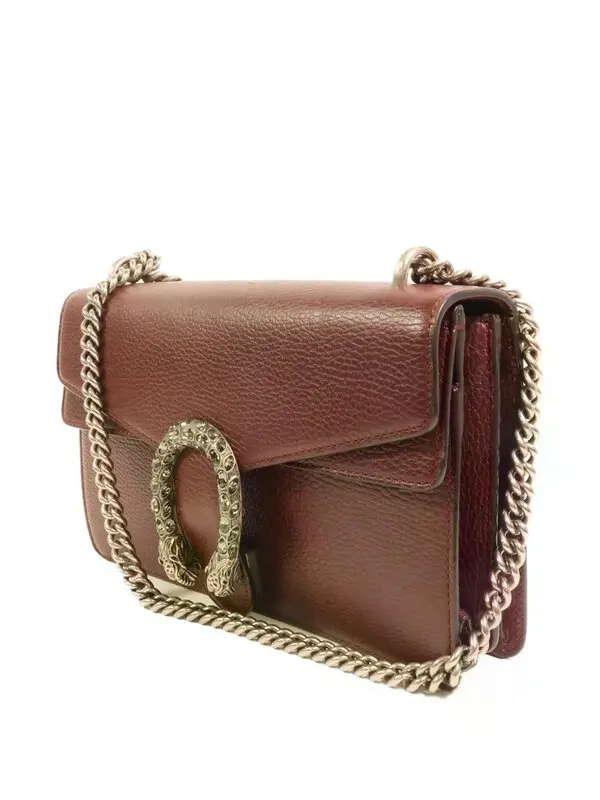 Gucci Dionysus Shoulder Bag With Crystal Embellishment - Red