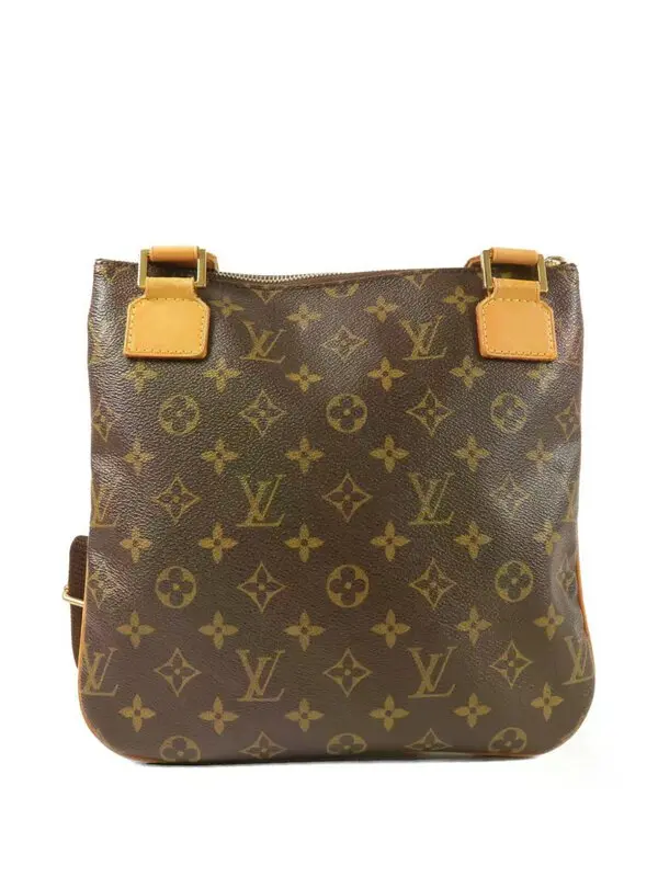 LOUIS VUITTON Monogram Bosphore Shoulder Bag - Brown
